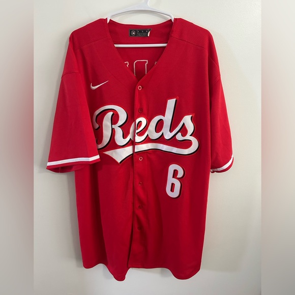 Nike | Shirts | Nike Cincinnati Reds Mlb Red Stitched Jersey Mens Xl ...